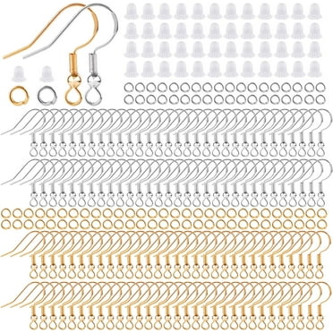 GENEMA Earring Making Supplies Kit 2418pcs Earring Repair Parts Earring ...