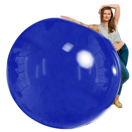 Giant 72" Blue Balloon | Ready to Inflate with Air, Helium or Fill with ...