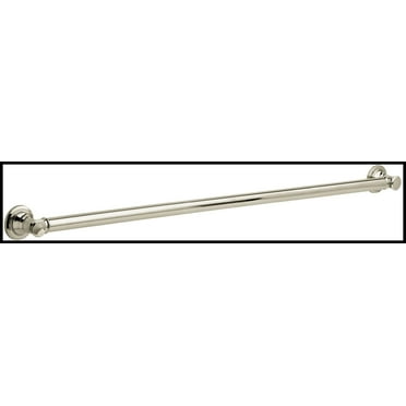 Delta 41724 24" Transitional Decorative ADA Grab Bar, Chrome - Walmart.com