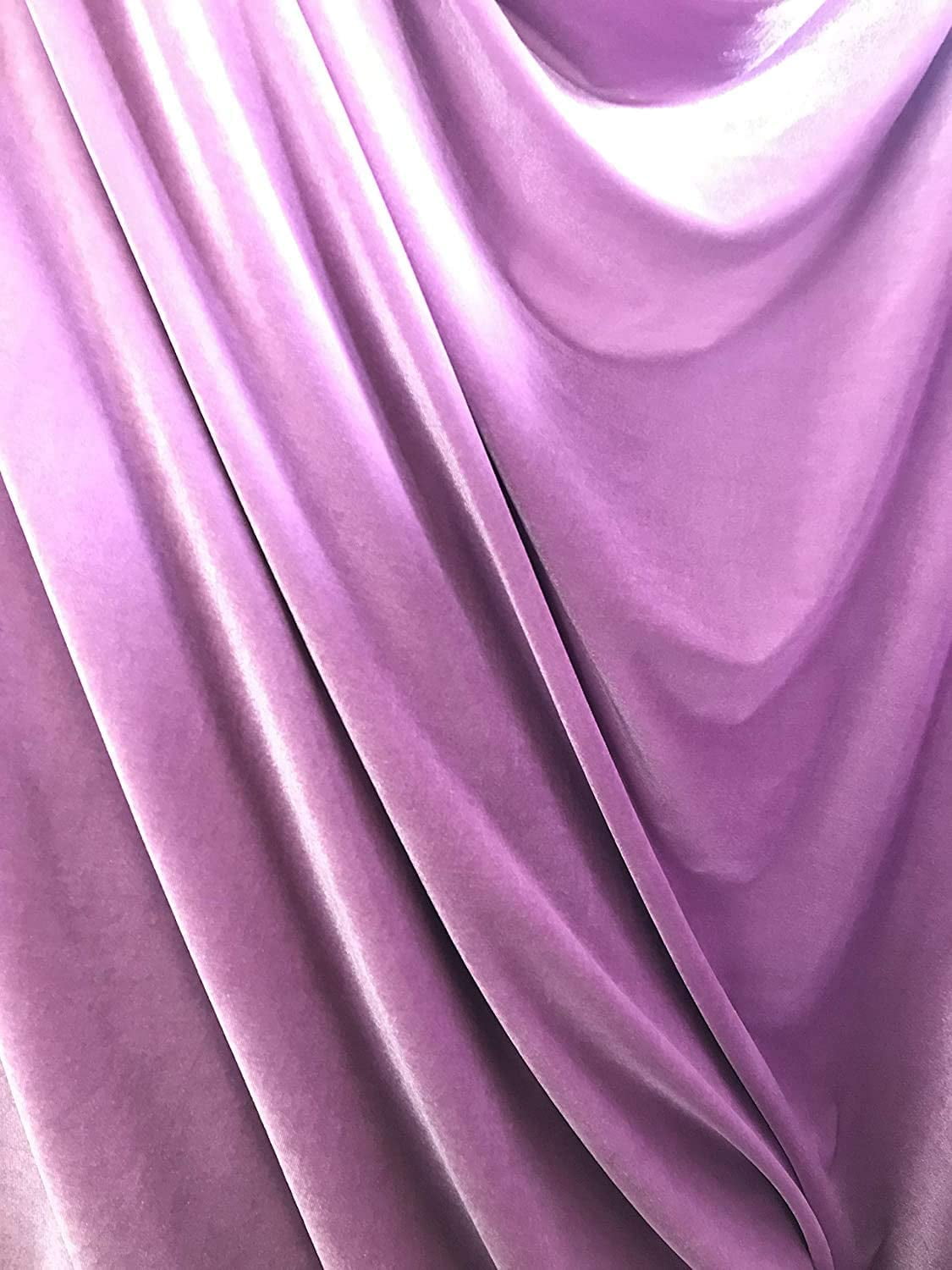 Decorative Silk Inc, Stretch Velvet Fabric, 60" Wide, Sells by The Yard ...