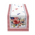 70.9 Inch Independence Day Table Flag Patriotic Table Runner For Dining ...
