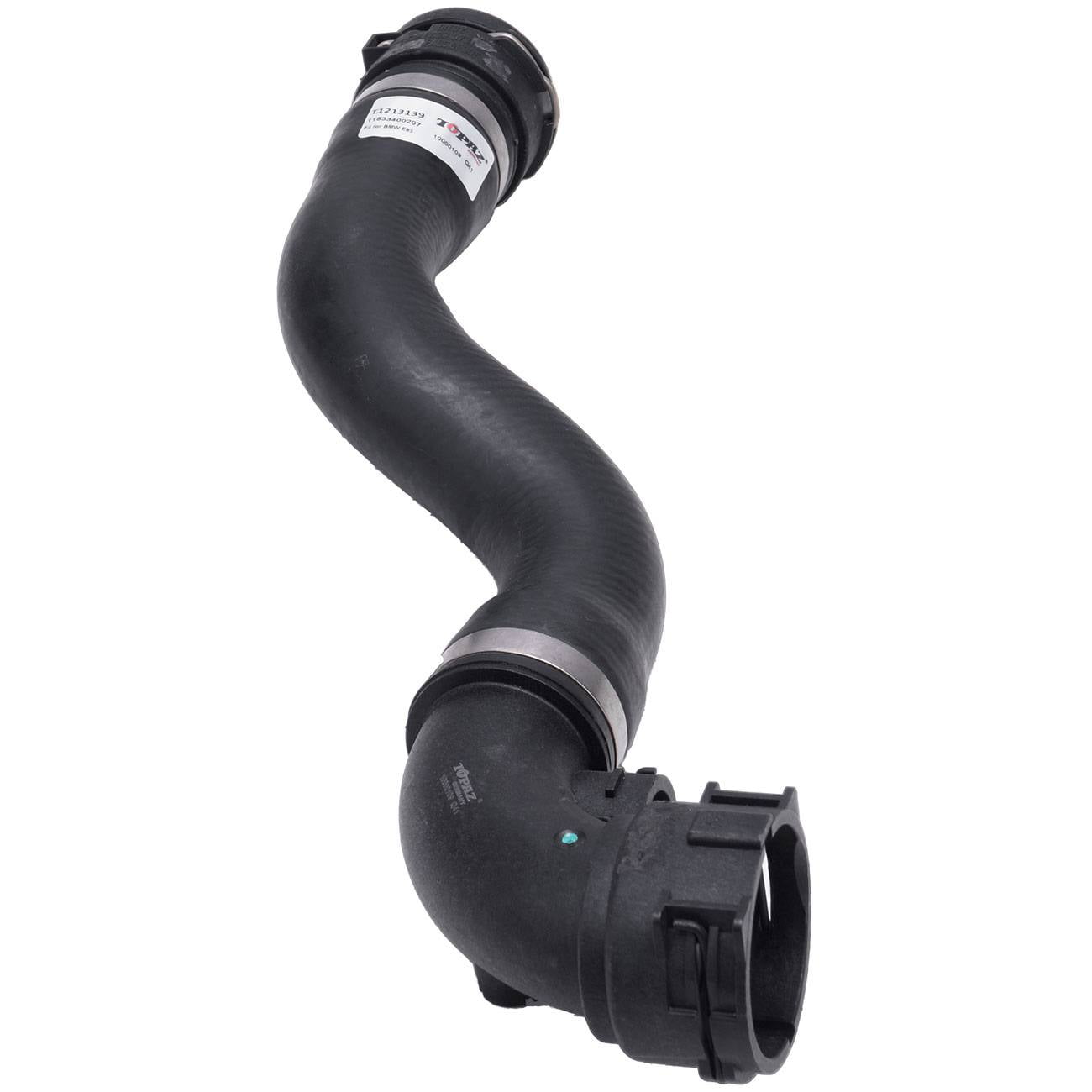 TOPAZ 11533400207 Upper Radiator Coolant Hose to Thermostat Housing for ...