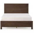 Yes4wood Solid Wood Queen Bed Frame With Headboard Heavy Duty Modern