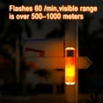 Aolyty Solar Strobe Warning RRF12 Light Sensitive LED Warning Lamp ...