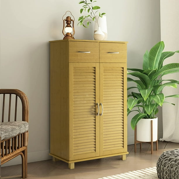 Canddidliike 2 Drawer Entryway Console Table with Storage Cabinet ...