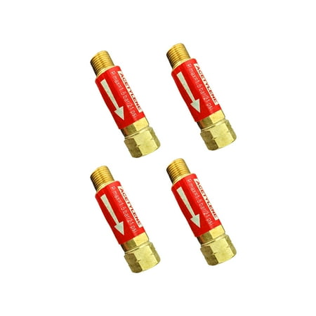 Flashback Arrestor Acetylene, Torch End, 4 Pack - Walmart.ca