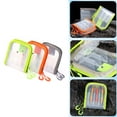 1. Clear Squid Jigs Lure Hook Case with 6 Compartments, Portable ...