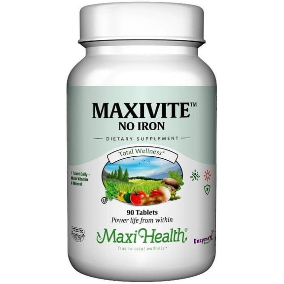 Maxi Health Two Complete Multivitamin for Adults – Immune & Energy ...