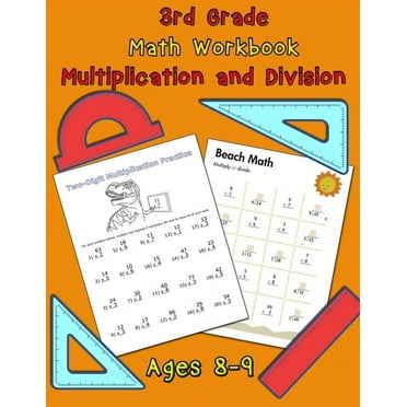 3rd Grade Math Workbook Multiplication and Division: Grade 3, Grade 4 ...