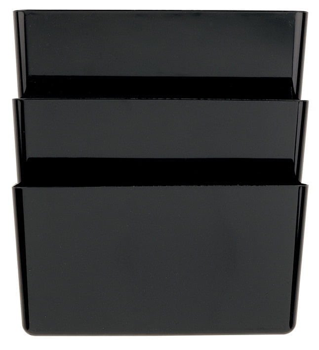Officemate Letter Size Wall File, Recycled, 13 W x 4-1/8 D x 14-1/2 H ...