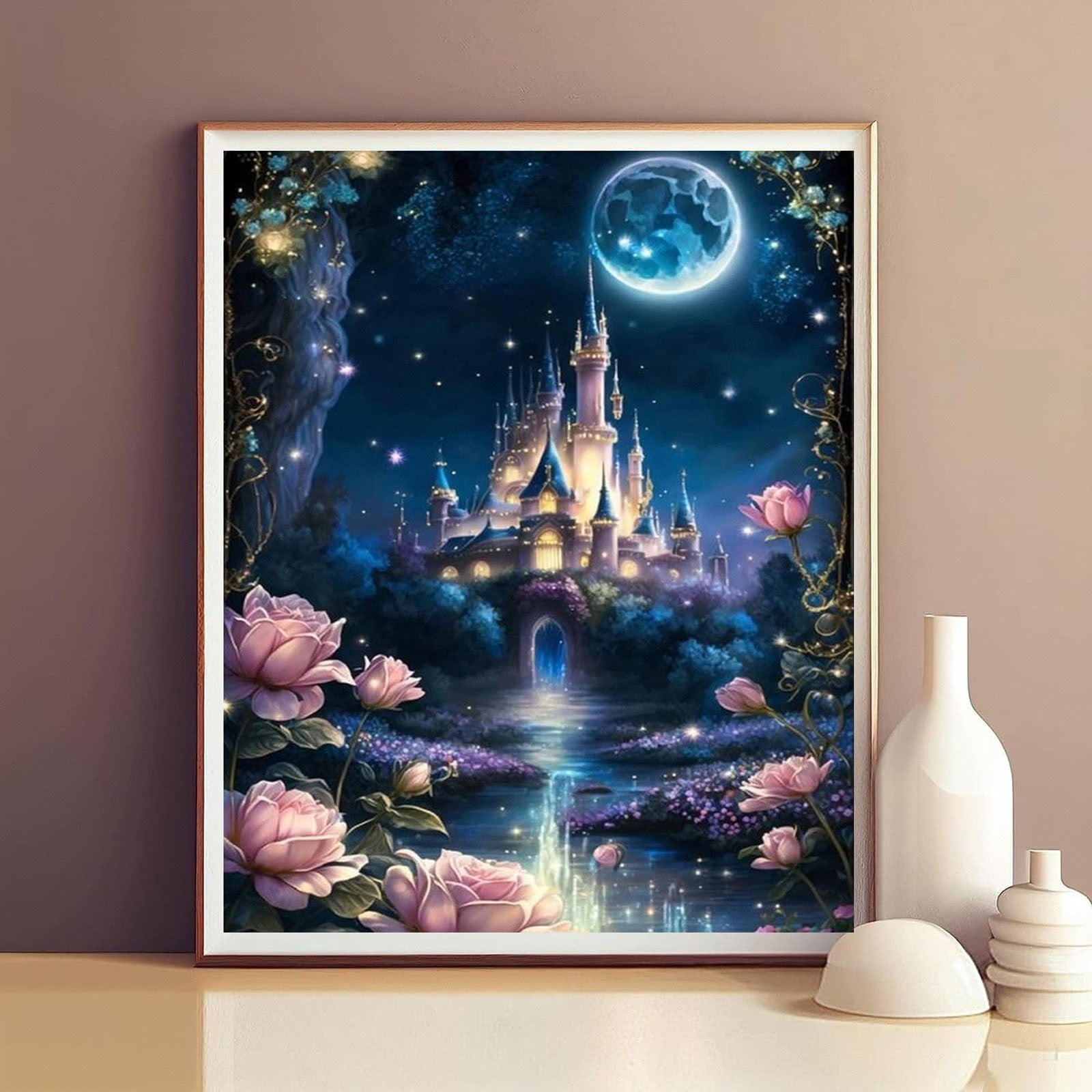 Click here for Chenjiaaa Moon Painting Kits For Adults 5d Beach A... prices