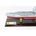 USS John F Kennedy 1990s CV-67 24 inch Model,Navy,Scale Model,Mahogany ...