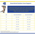 Bauerfeind Outdoor Knee Support - Compression Brace for Tendonitis ...