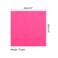25 Sheet Origami Paper Double Sided Fluorescent Pink 10x10 Inch Square ...