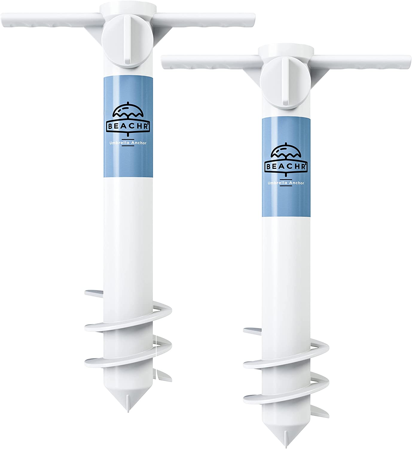 Beachr Beach Umbrella Sand Anchor, One Size Fits All, Safe Stand for ...