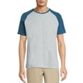 George Men's Raglan Tee with Short Sleeves, 2-Pack - Walmart.com
