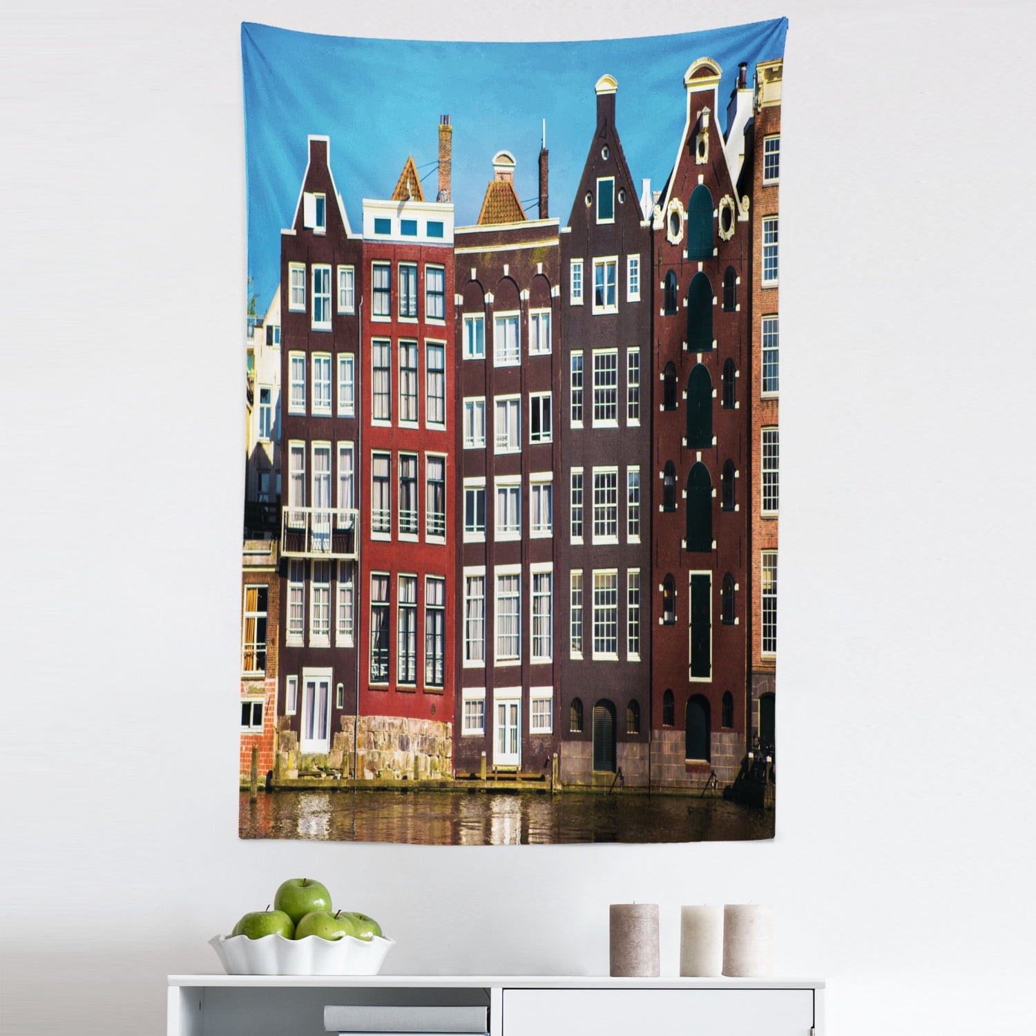 Amsterdam Tapestry, Medieval Buildings in the Netherlands Traditional ...