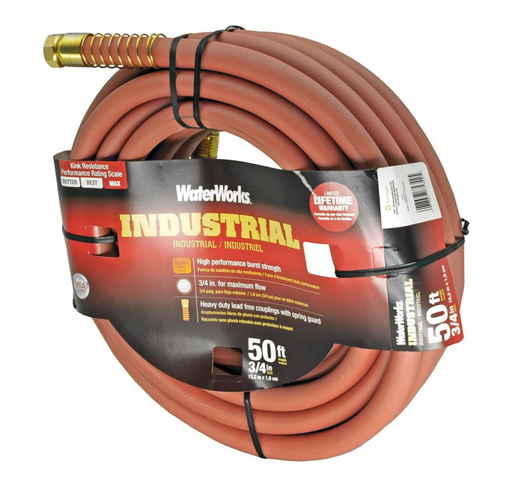 "Tarrkenn 50' x 3/4"" Industrial Water Hose" - Walmart.com
