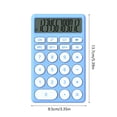 12 Digits Electronic Calculator Colorful and Functional Desk Calculator ...