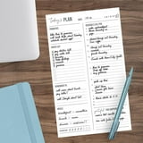 Walmart Daily Task List Sticky Notepad, 6" x 10" Schedule Reminder ...