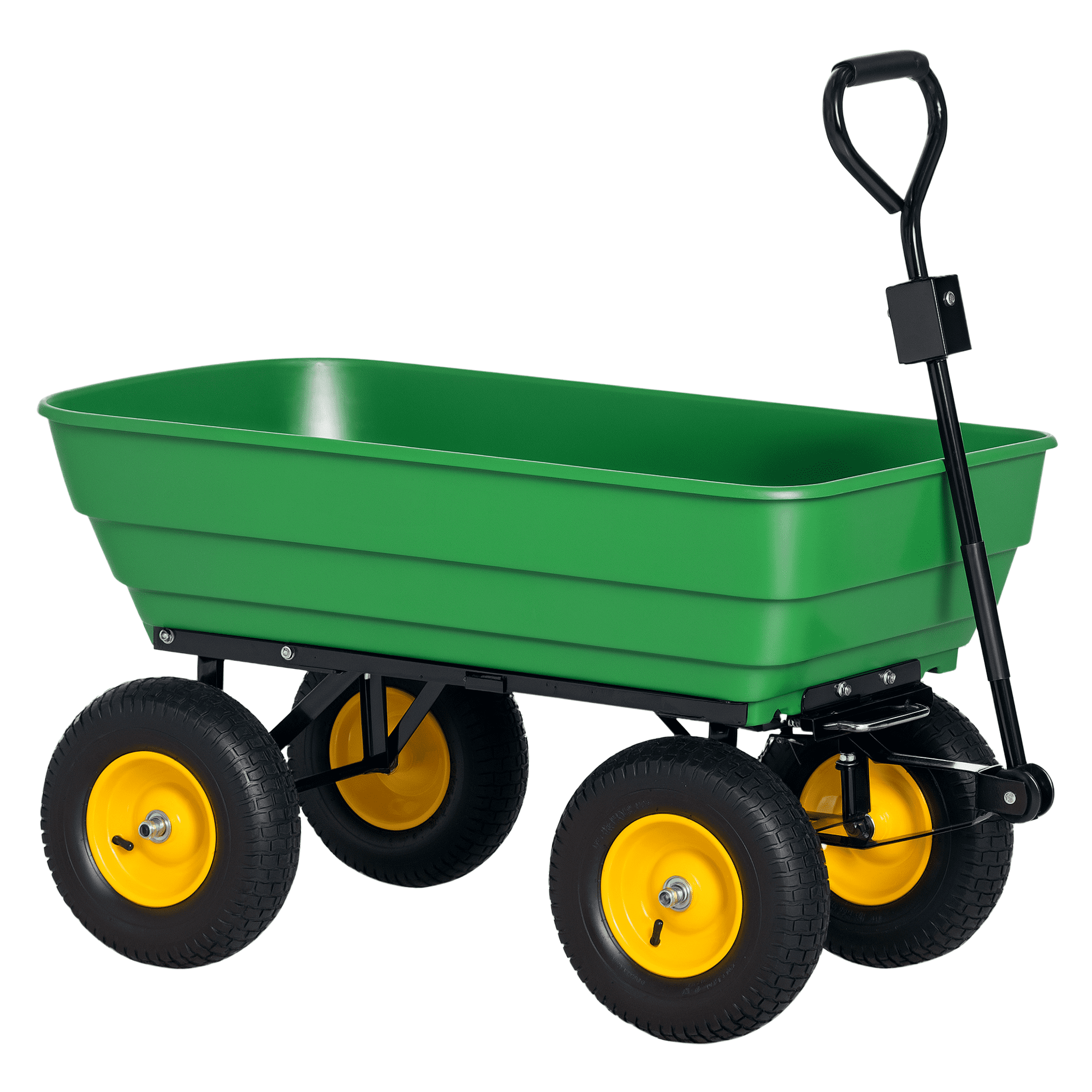 Click here for Outsunny Heavy Duty Garden Dump Cart With 440lbs C... prices