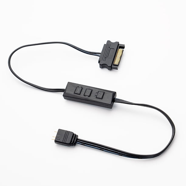 ID-COOLING RC-ARGB ARGB Controller 3-Pin Connector Support Multiple ...