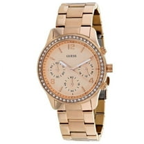 GUESS Women's Rose Gold-Tone Watch W0122L3 - Walmart.com