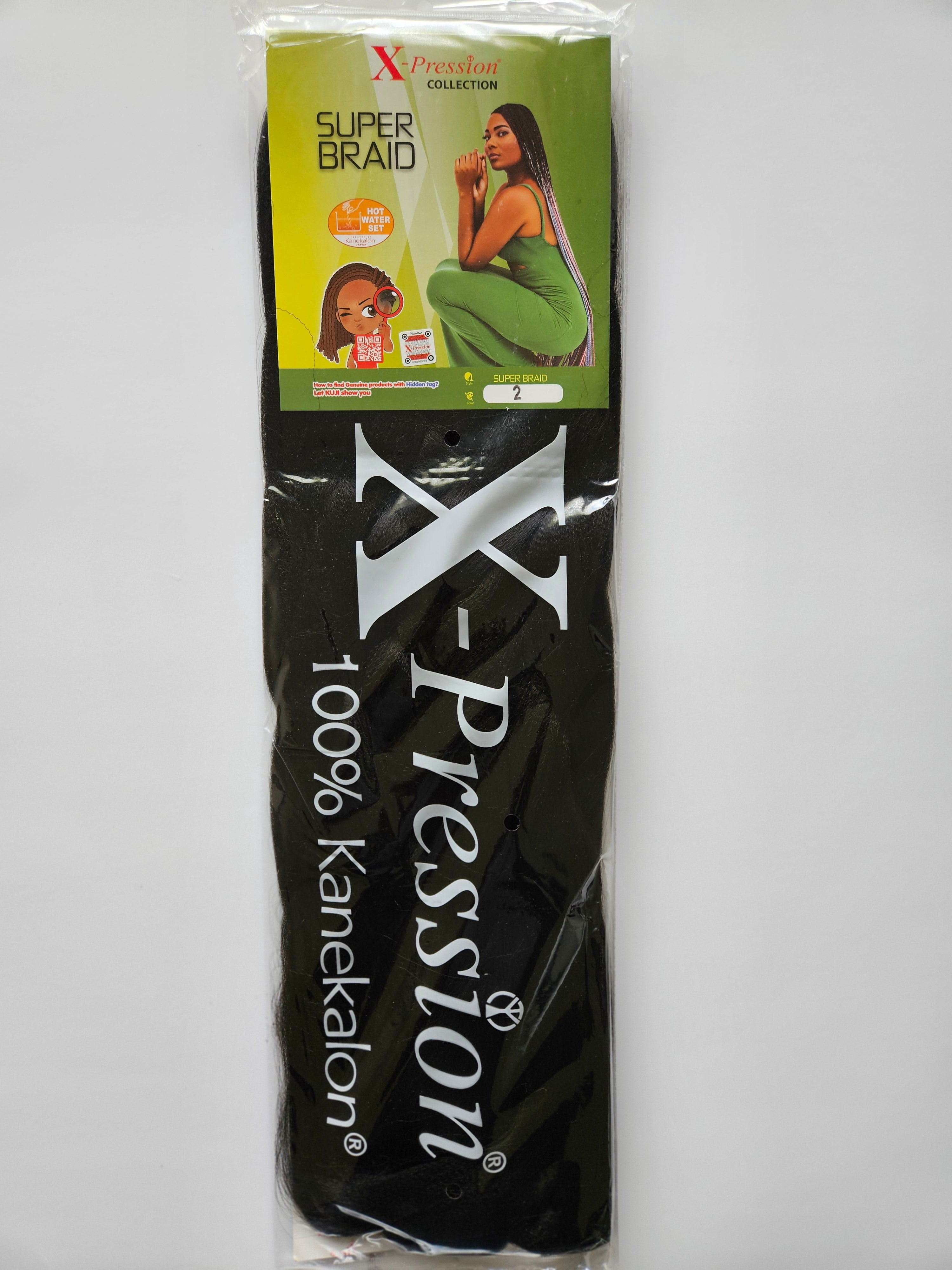 X-Pression Super Braid (100 inches) Hair African Hair Extensions ...