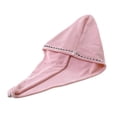 Bath Towel Microfiber Hair Towel Wrap for Women - Absorbent Turban for ...