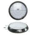 AUTOXBERT 5 Inch Round RV Caravan Truck 12V LED Dome Light Roof Ceiling ...