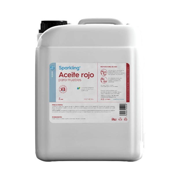 Sparkling Aceite Rojo para Muebles 20 litros | Walmart en línea