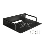 (3) Laptop Holder Under Desk Laptop Mount Organizer Rack Storage Shelf ...