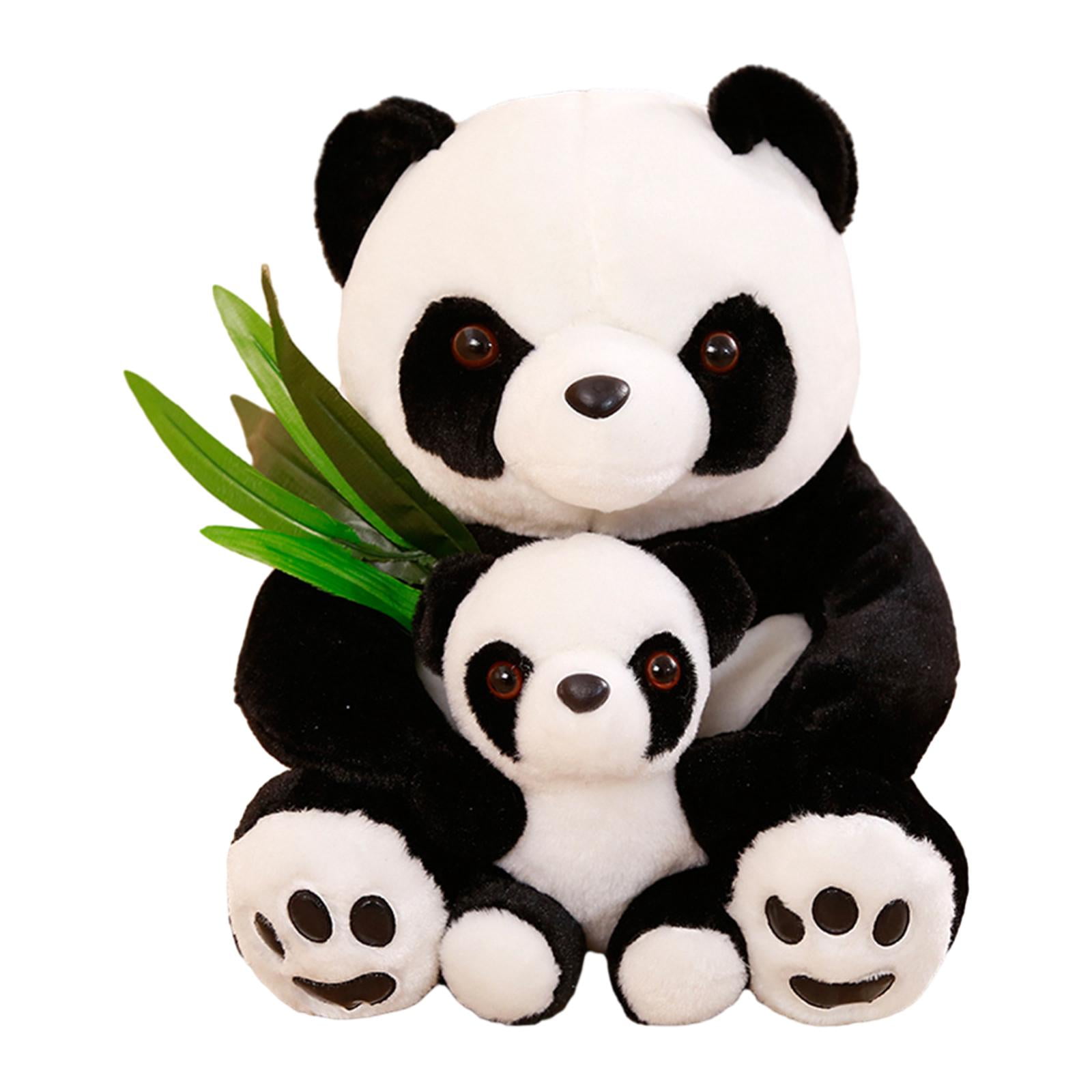 Click here for Yinanstore Mom And Baby Panda Plush Animals Realis... prices