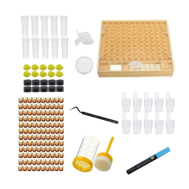 keepw Queen Bee Rearing System Kit for Laying Beekeeper Queens Raise ...