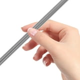 Stainless Steel Screw Rod Threaded Pole Extra Long Spindle Silver ...