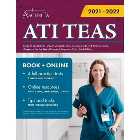 ATI TEAS Study Manual 2021-2022: Comprehensive Review Guide with ...