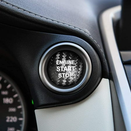 Carbon Fiber Car Engine Start Button Sticker for Lexus IS250 IS200 ...