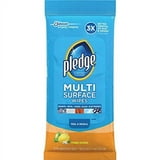 Pledge Wood Cleaner, Multi-Surface Everyday Cleaning Wipes, 25 Count ...