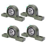 4 Pcs Hoist Pulley System Block Bearing Spherical Pillow Self-aligning ...