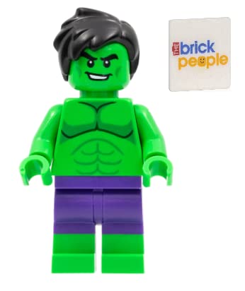 Minifigura LEGO Superheroes El Increíble Hulk menos de 5 cm | Walmart ...
