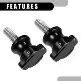 Unique Bargains 2pcs 10mm Universal CNC Swing Arm Stand Screw ...