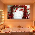 Danhjin Valentines Day Backdrop, 71x45 Inches Valentines Tapestries for ...