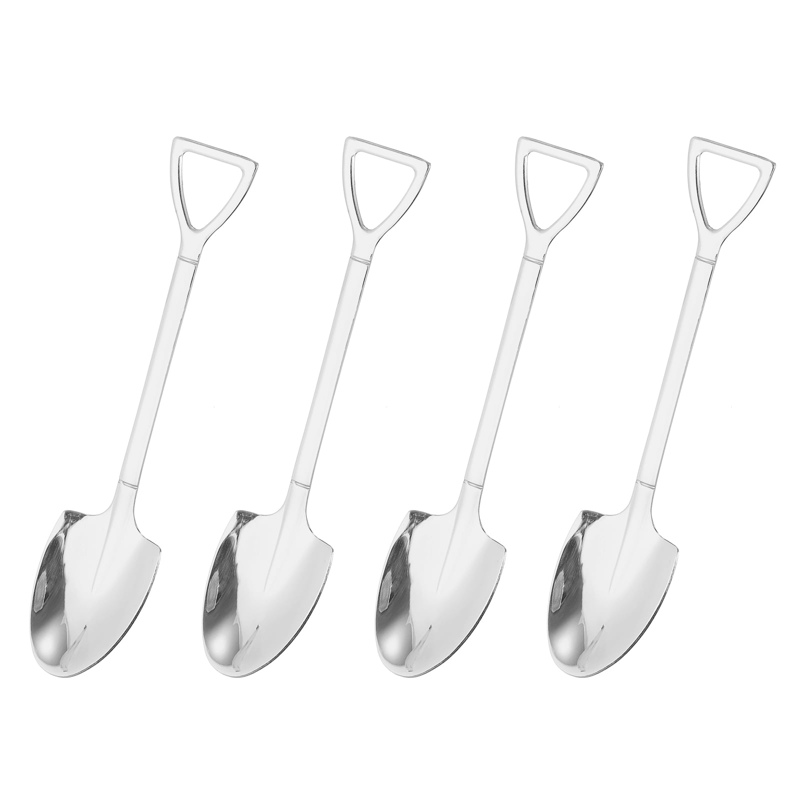 Click here for Unique Bargains 4pack 6 Mini Shovel Spoon Stainles... prices