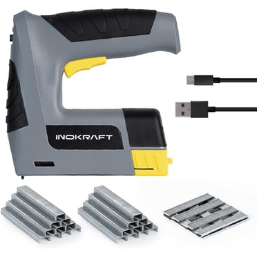 Bielmeier 2 in 1 Lithium-ion Electric Staple Gun, 4V Cordless Nailer ...
