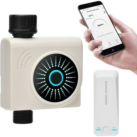 Xizioo WiFi Sprinkler Timer with WiFi Hub, Automatic Watering, Smart ...