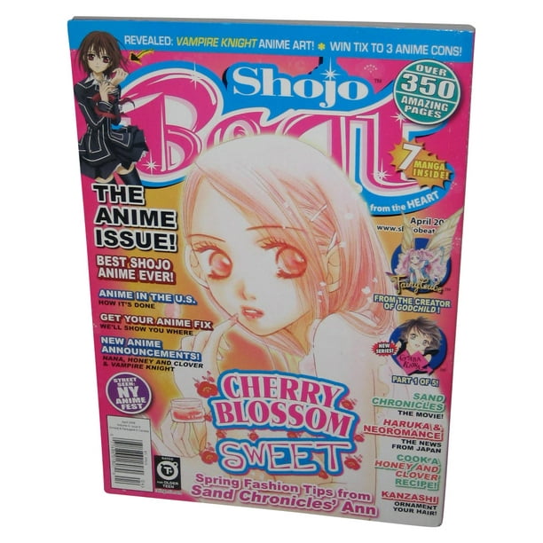 Shojo Beat Manga April 2008 Volume 4 Anime Magazine Issue 4 - (Cherry ...