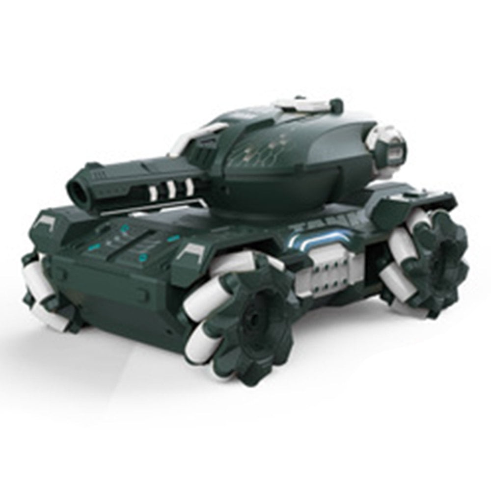 Remote Control Tank Car Model with Cool Lighting and Dynamic Music Toy ...