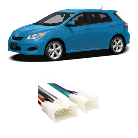 Toyota Matrix 2005-2013 Factory Stereo to Aftermarket Radio Harness ...