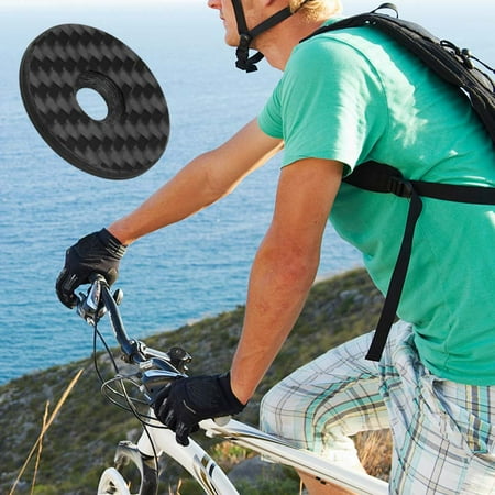 Carbon Headset Top Cap Bicycle outdoor Stem Carbon Cap with Ti Screw ...