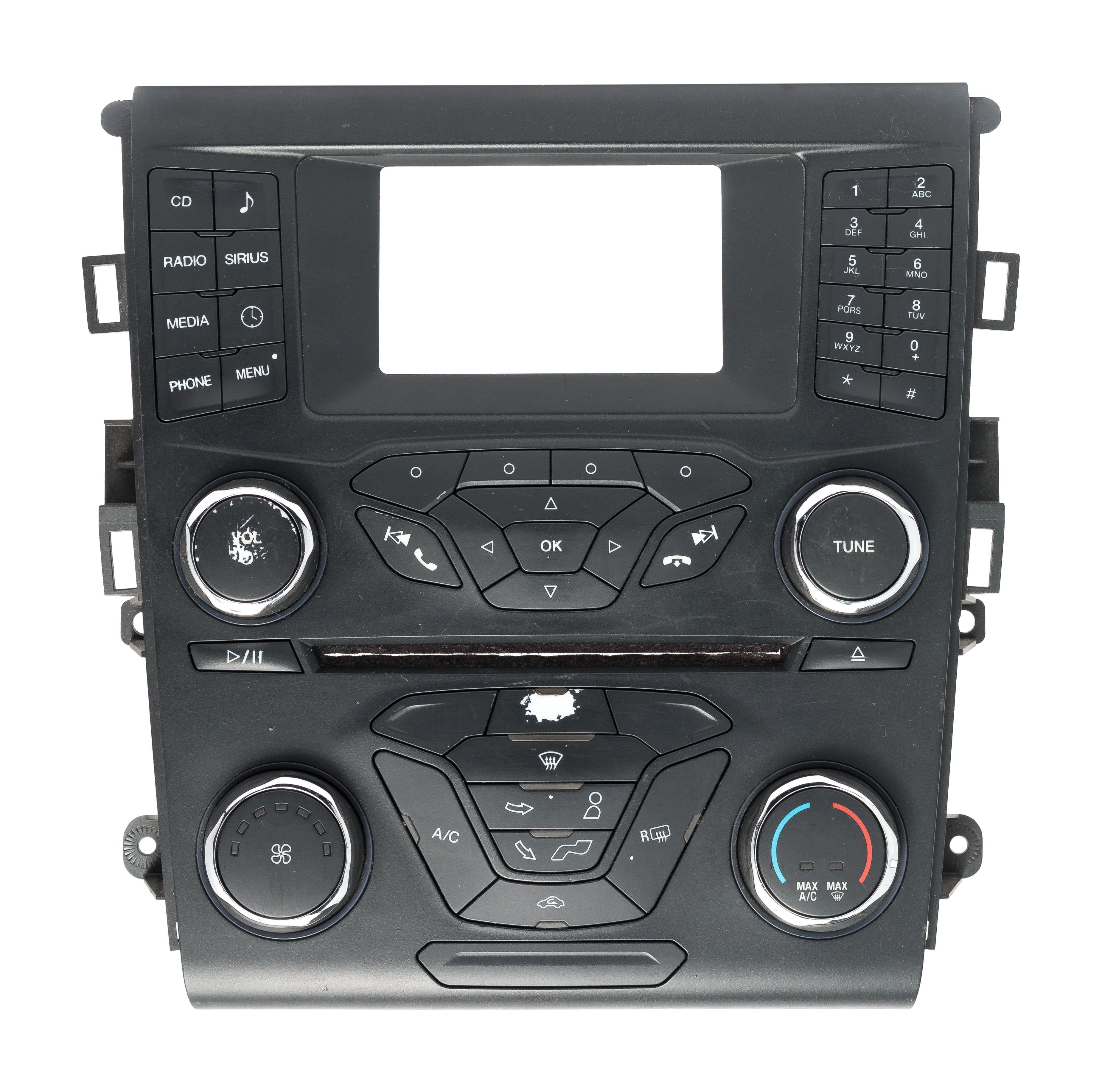 Restored 2013 Ford Fusion Radio CD Heat AC Temperature Control Panel ...